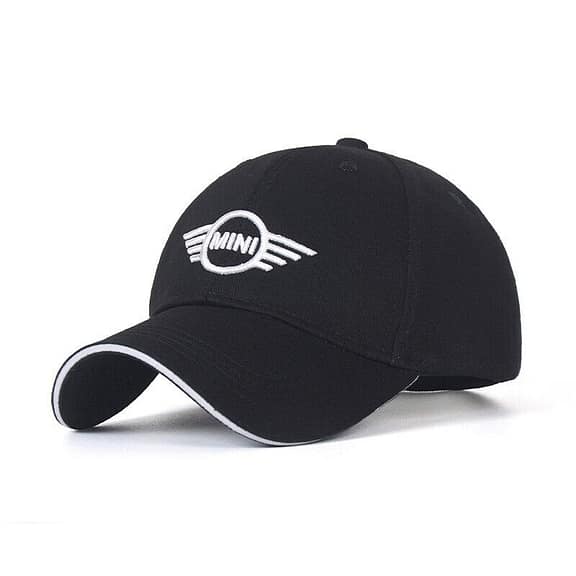 Mini Cooper Hat Baseball Cap Sleek Black - Limited Edition - Cap Castle