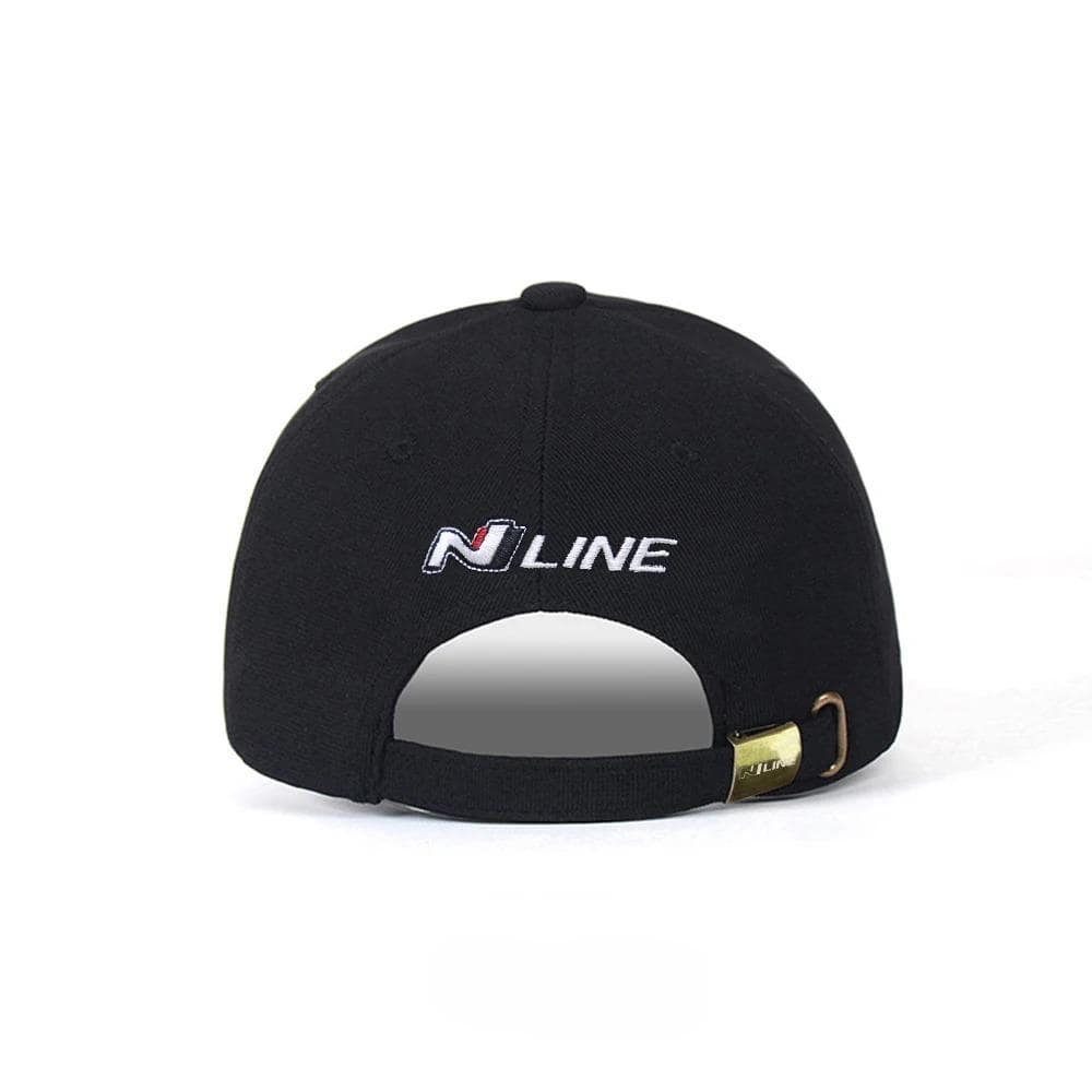 Hyundai Hat N Line Baseball Cap - Limited Edition Black Color - Cap Castle